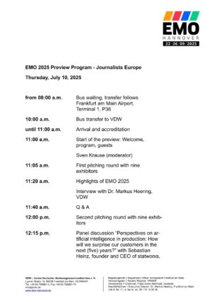 Programme journalists EU