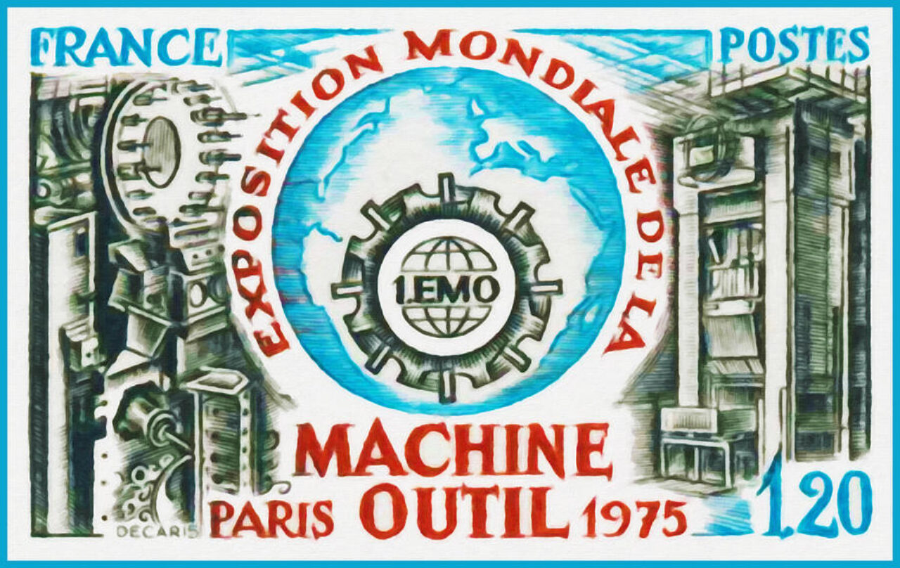 Briefmarke EMO Paris