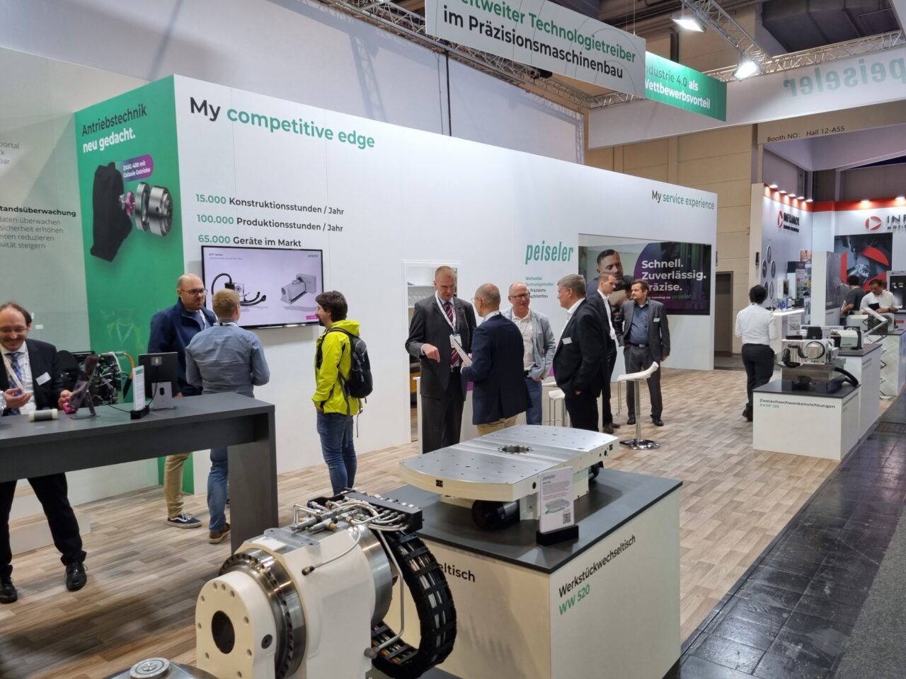 Peiseler Messestand EMO 2023
